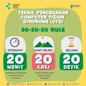 Teknik 20 20 20 untuk Mencegah Kelelahan Mata, Yuk Terapkan!